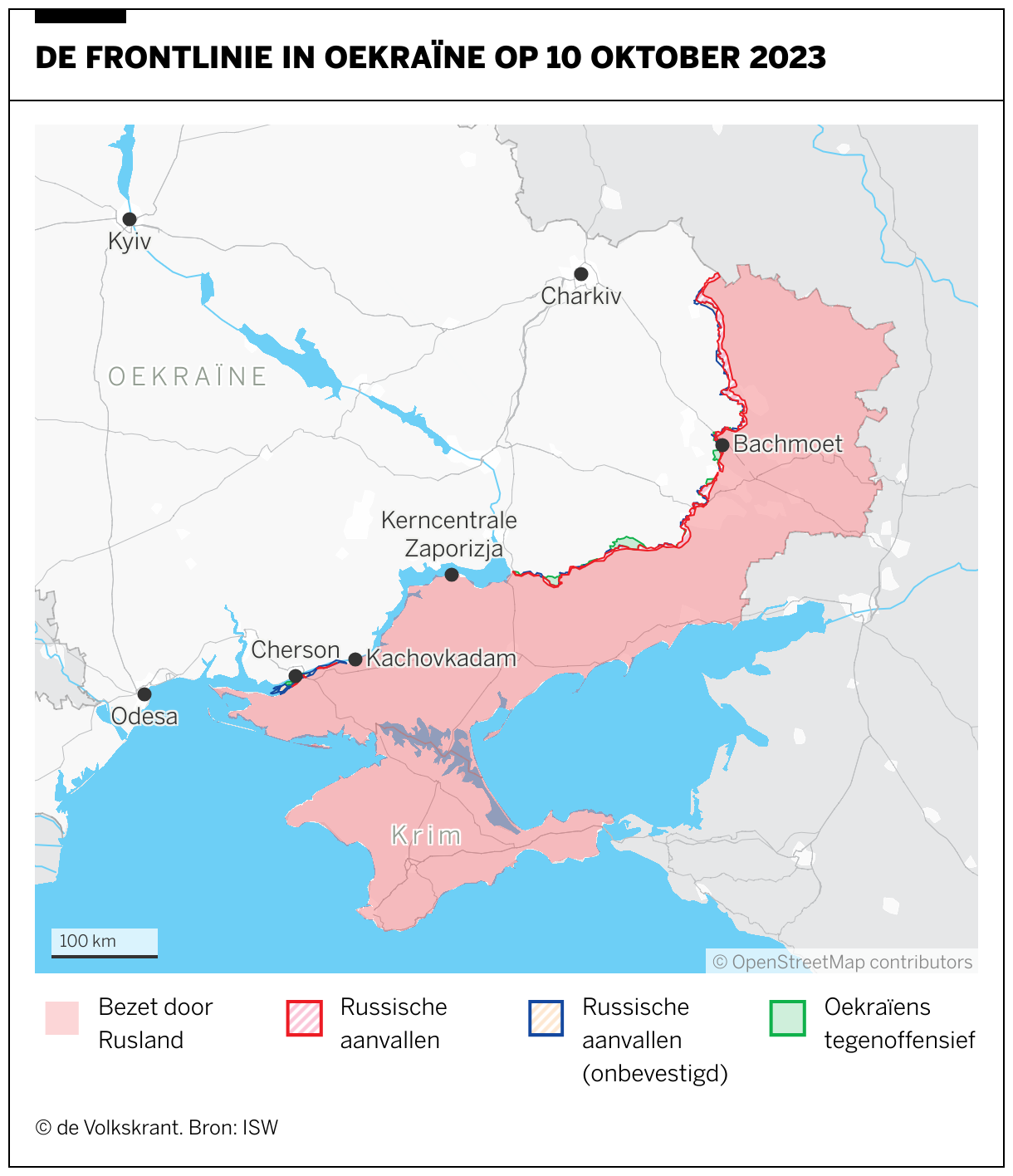 Lees hier het liveblog over de oorlog in Oekraïne van dinsdag 10 oktober terug | de Volkskrant