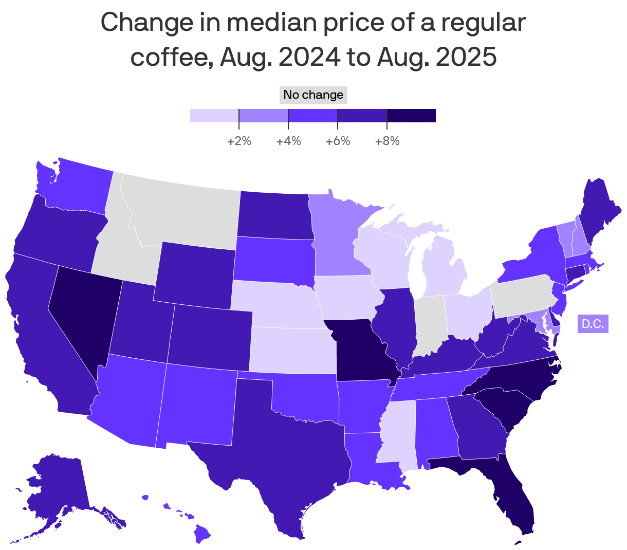 Coffee prices are rising in Miami amid inflation and Trump tariffs ...