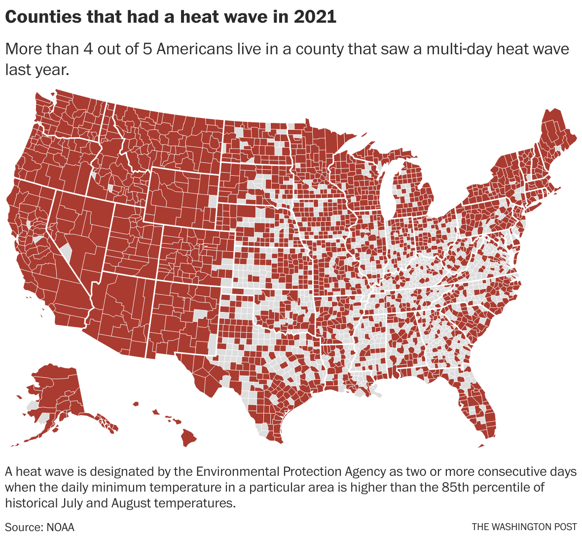More than 40 percent of Americans live in counties hit by climate ...