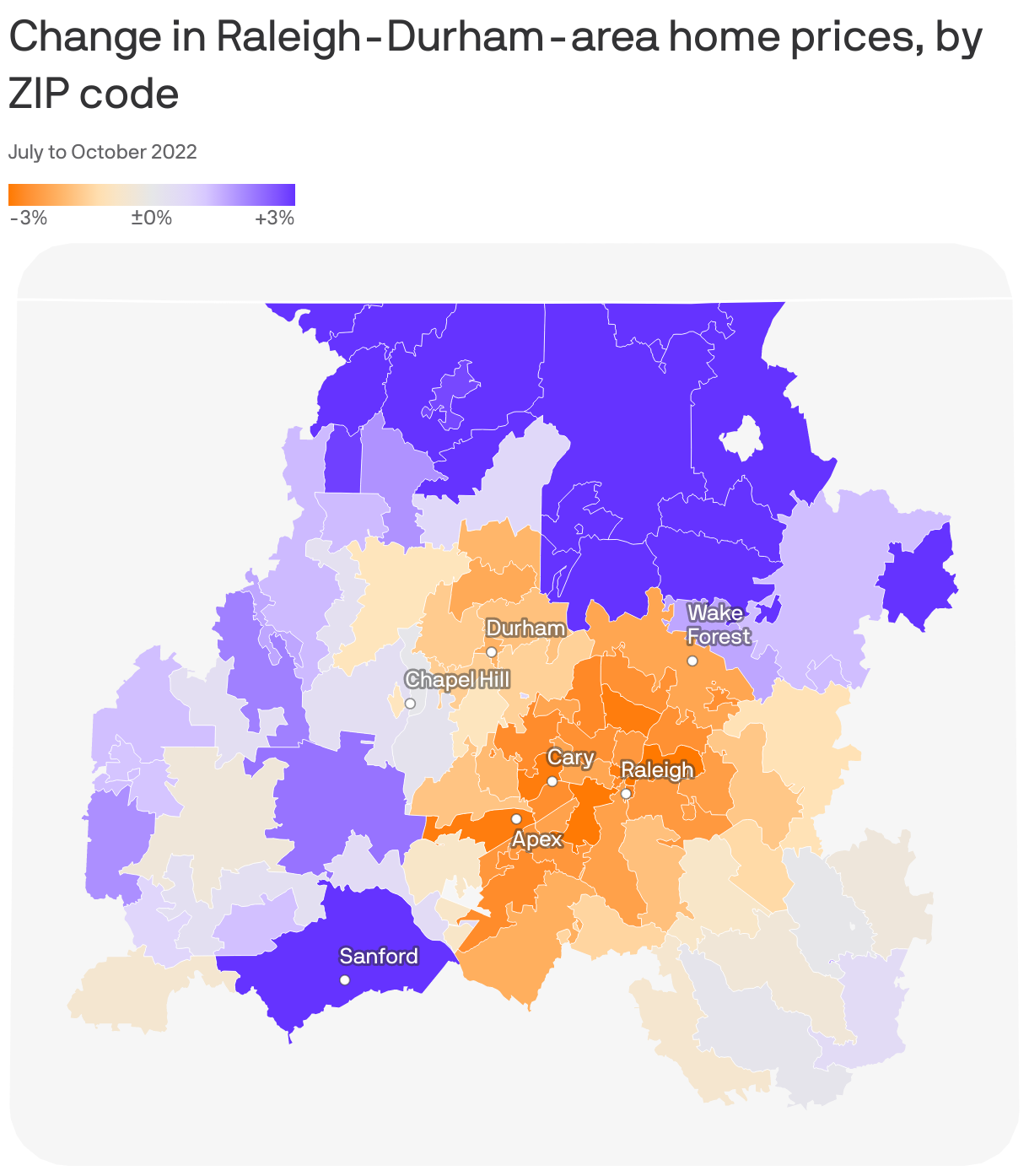 Home prices slow around Raleigh and Durham - Axios Raleigh
