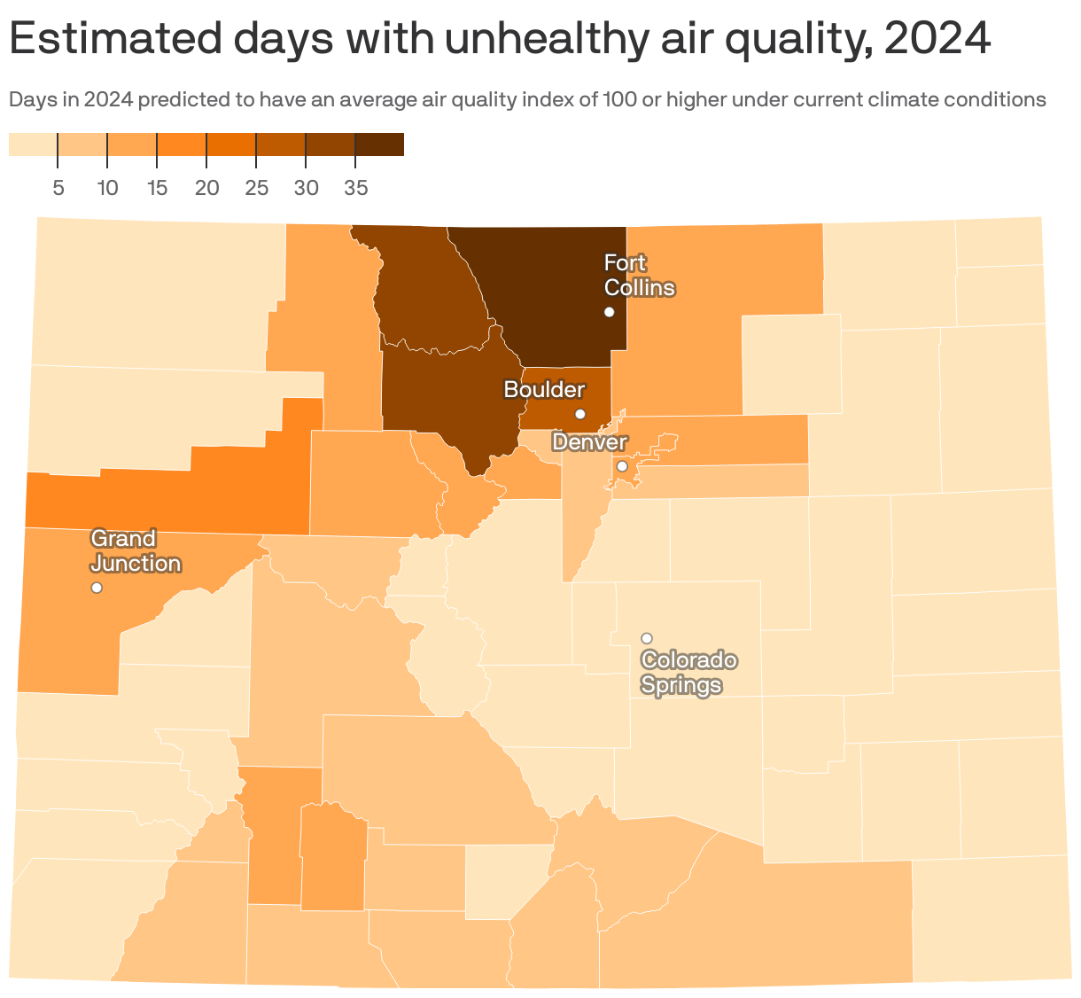 Air quality will worsen in these Colorado counties over the next 30 ...