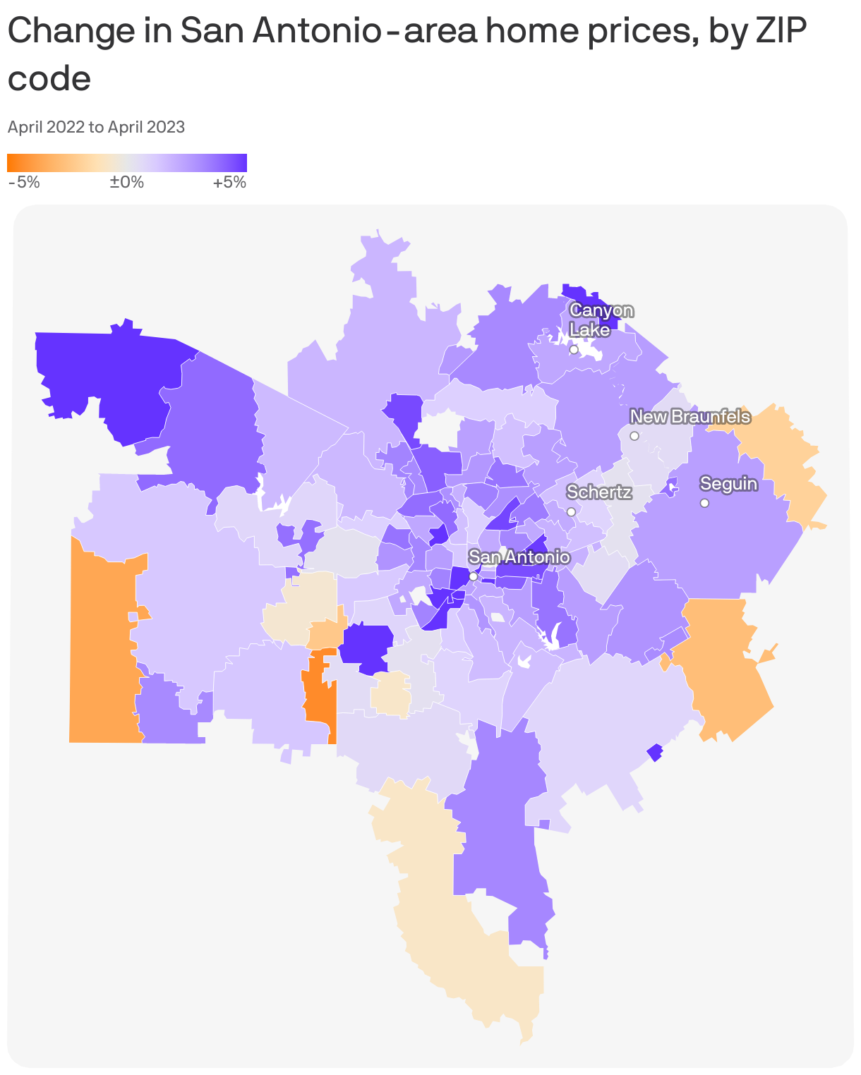 Neighborhoods where San Antonio home prices are rising and falling ...