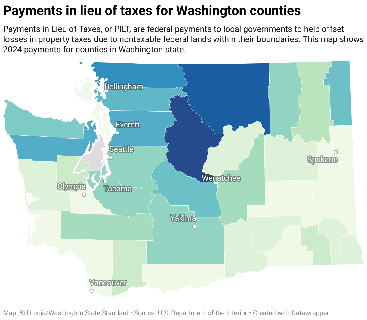 WA counties to receive nearly $30M in payments for tax-exempt federal ...