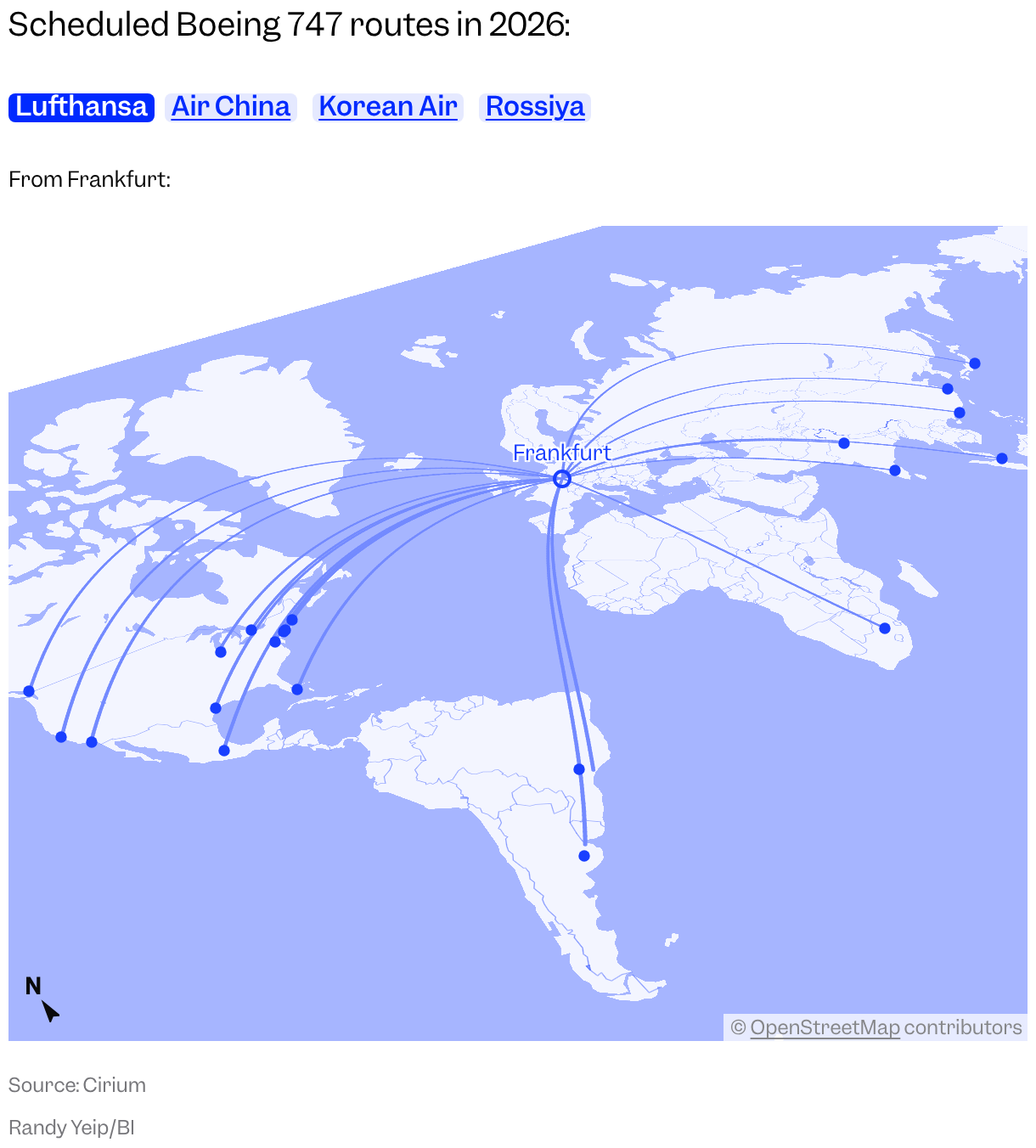 Boeing 747 Flown by Only 4 Airlines. Here's Where You Can Fly It ...