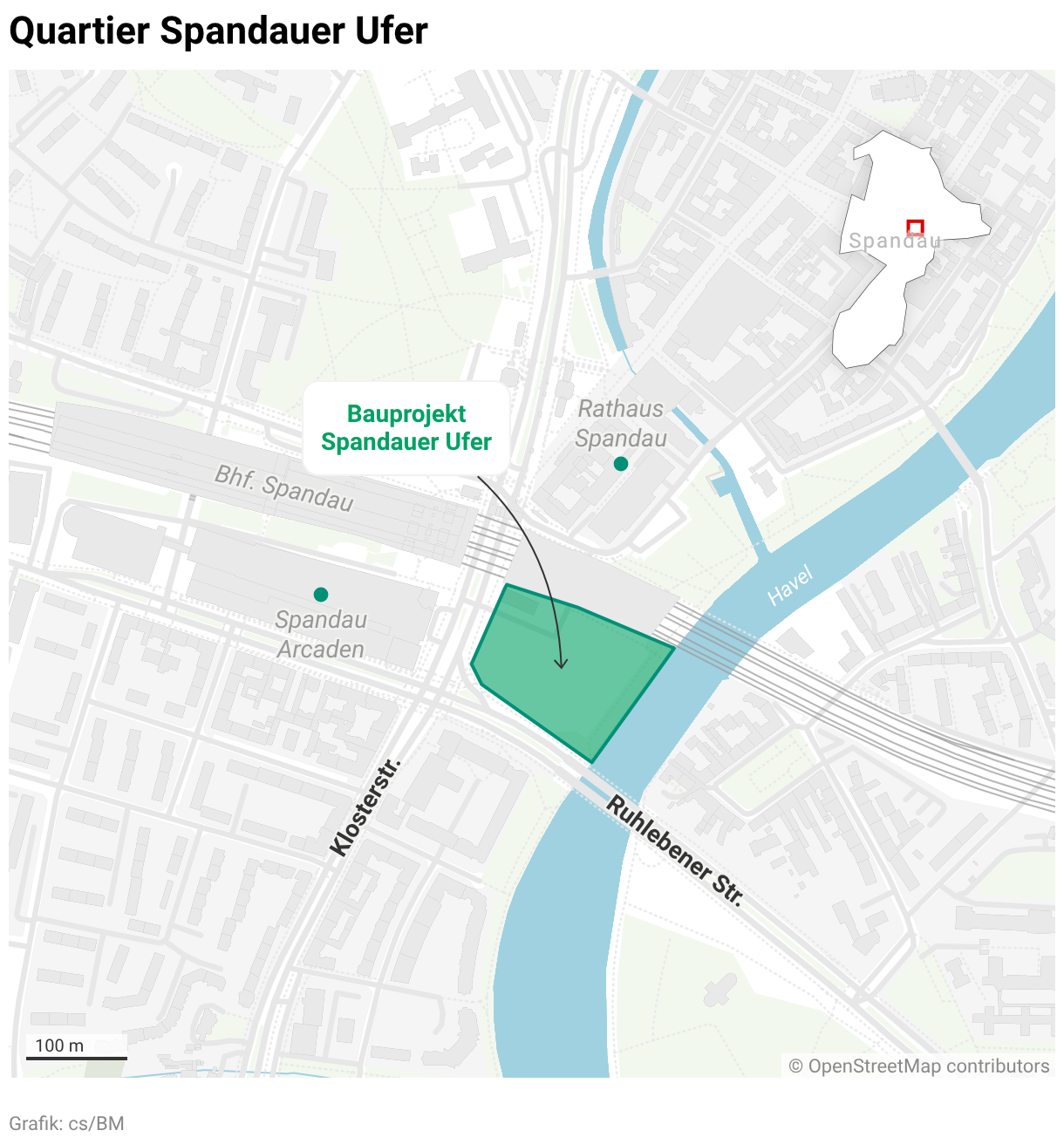 Berlin: Großprojekt Spandauer Ufer – Darum verzögert sich der Baustart ...