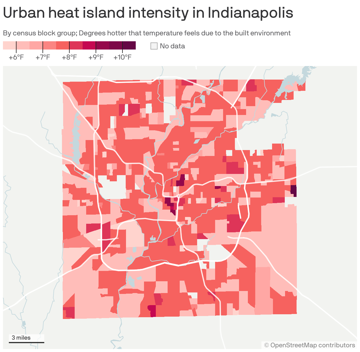 How "heat islands" are impacting temperatures in Indianapolis - Axios Indianapolis