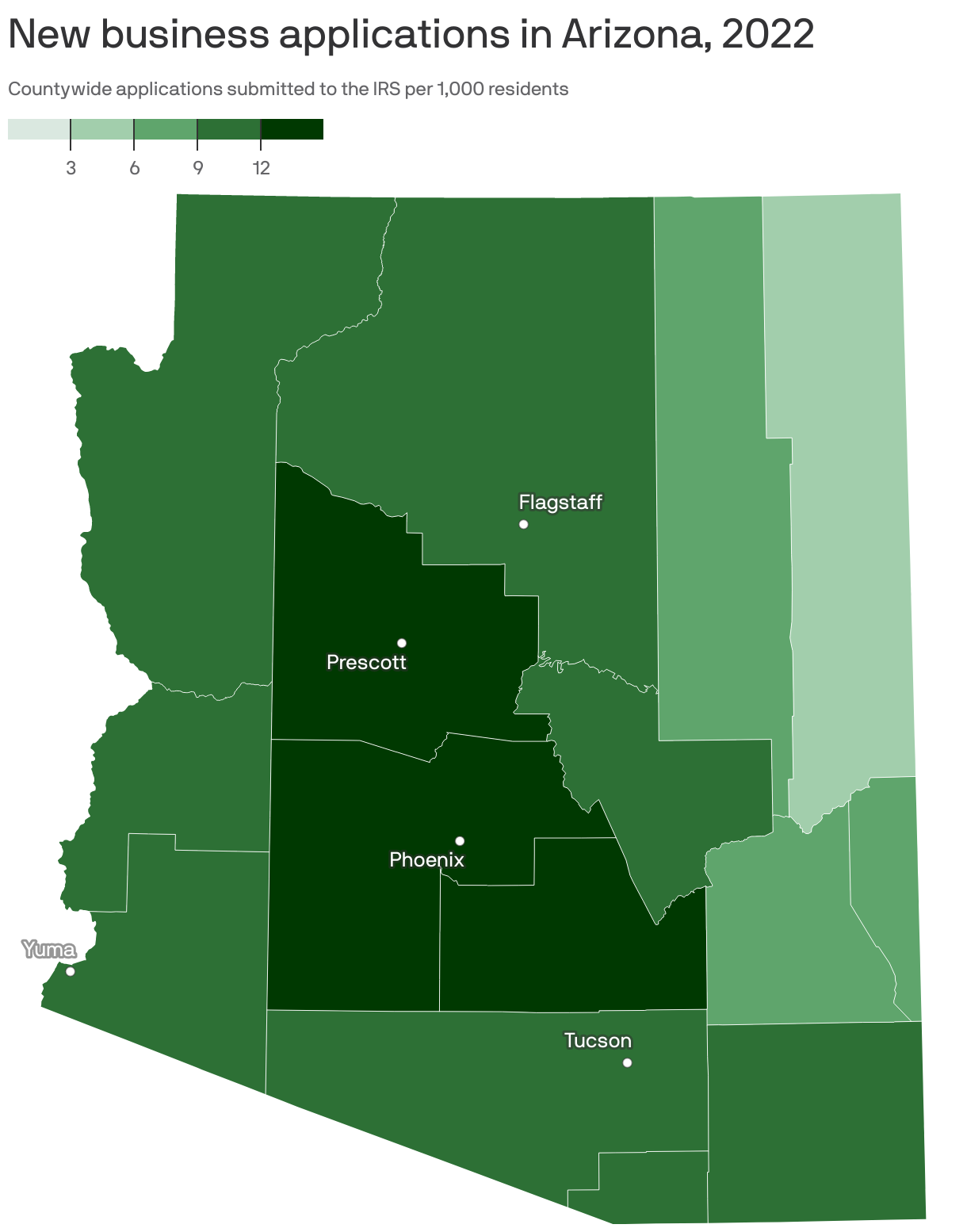 Metro Phoenix new business growth exceeds national average - Axios Phoenix