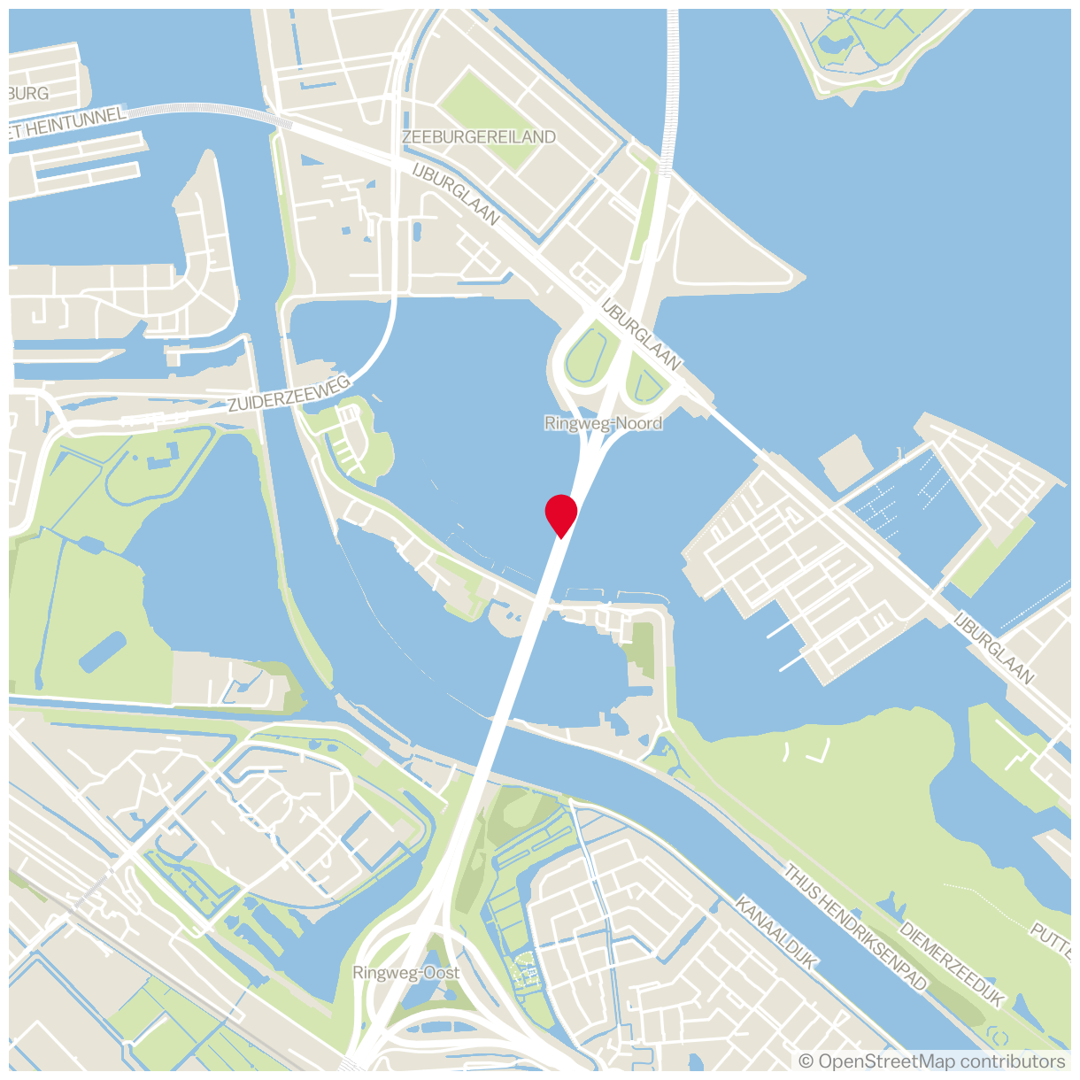 De Wokkel op de Amsterdamse Zeeburgerbrug is een kunstwerk met een ...