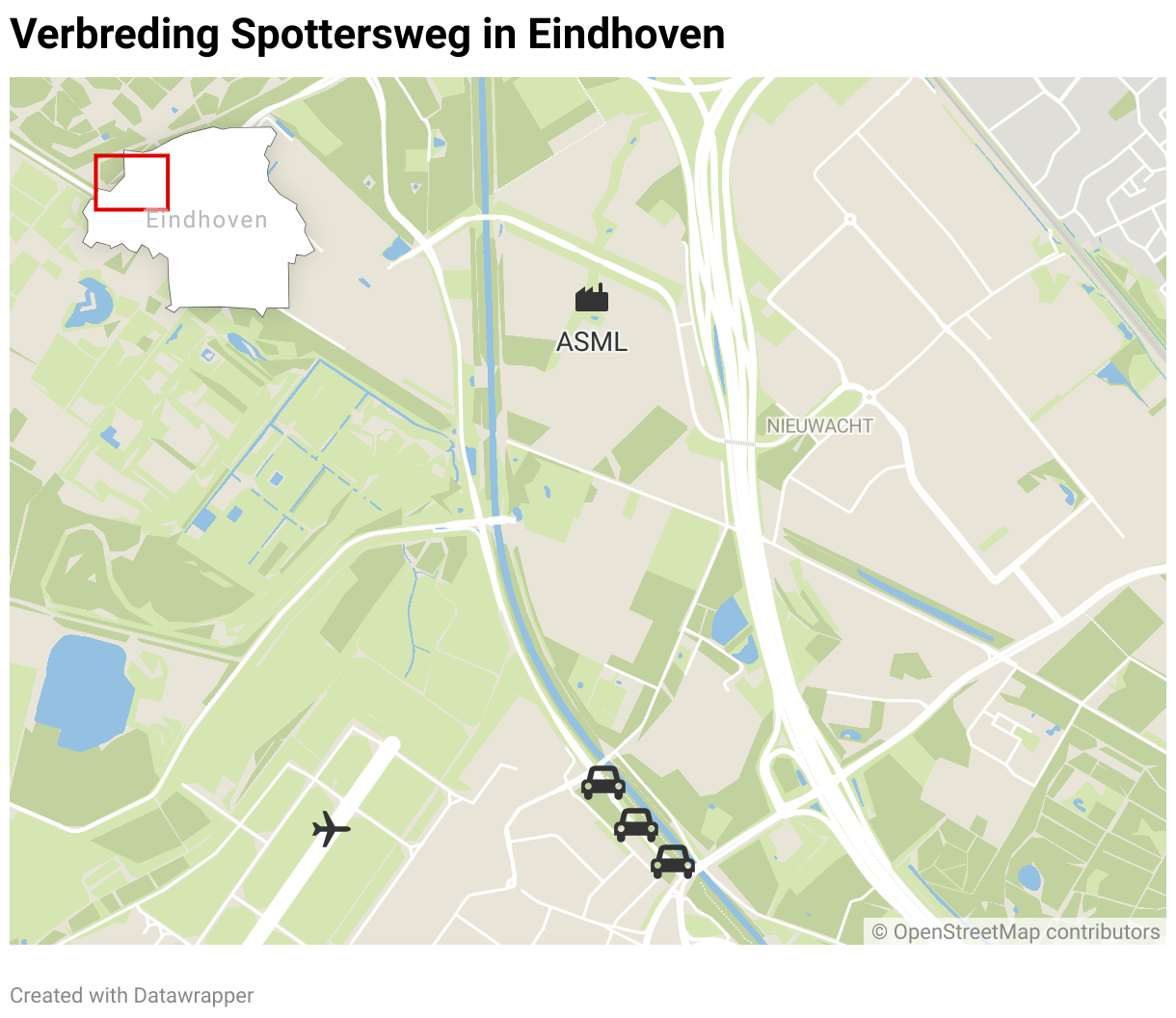 Onteigening voor Spottersweg in Eindhoven eindigt in fikse ruzie over ...