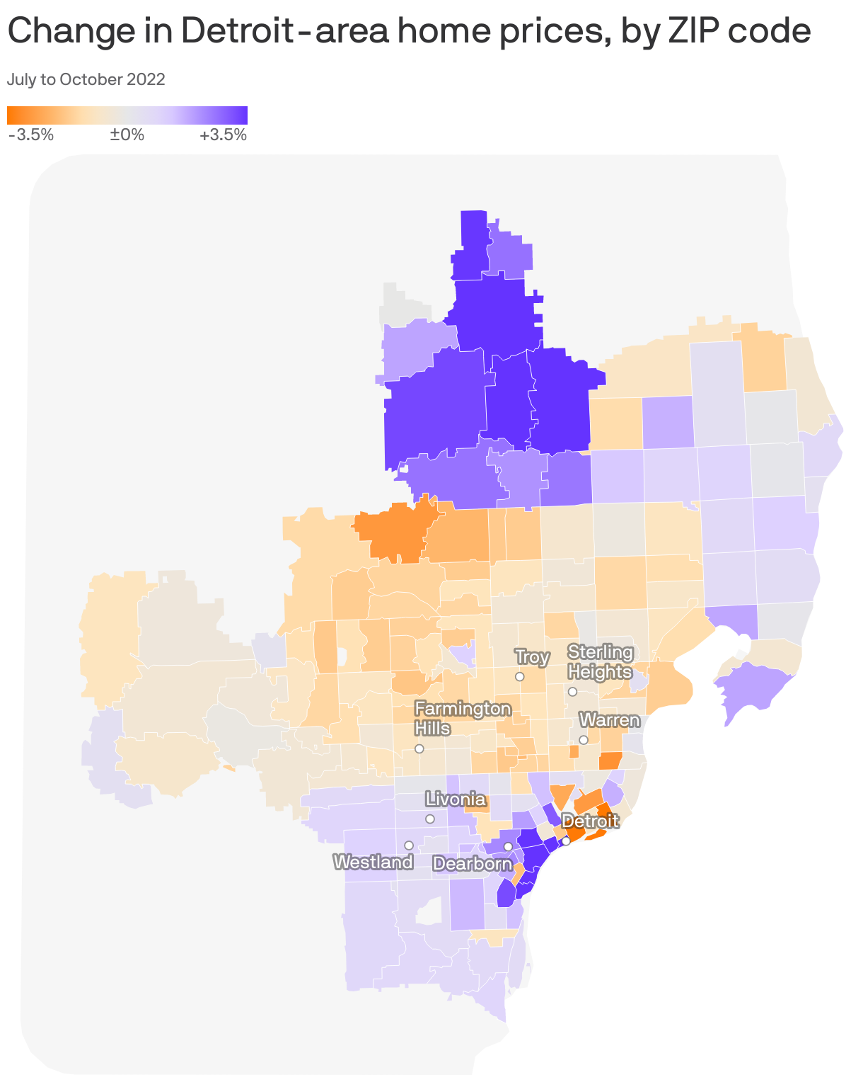 Where metro Detroit home prices are rising - Axios Detroit