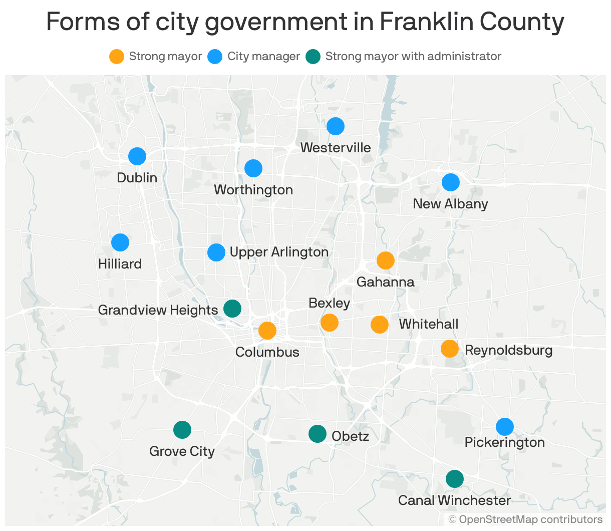 City manager vs. strong mayor: How local governments work in Central ...