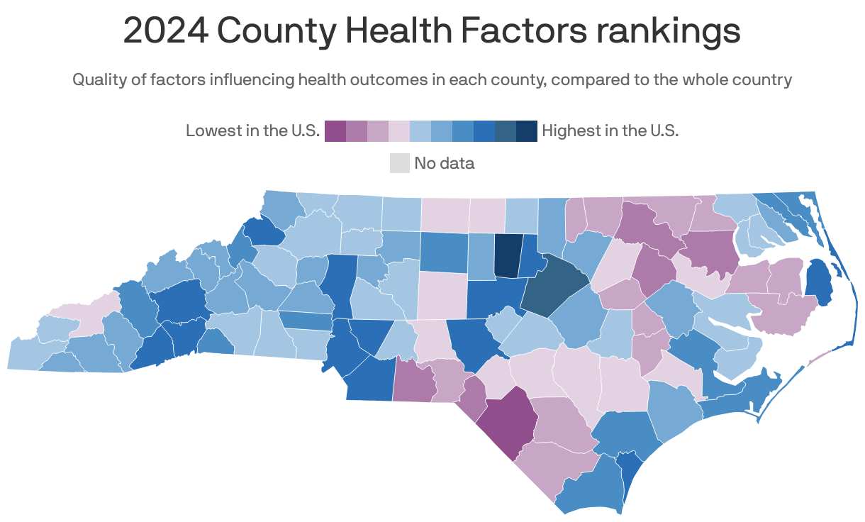 The Triangle's health outcomes are some of the best in the U.S. - Axios ...