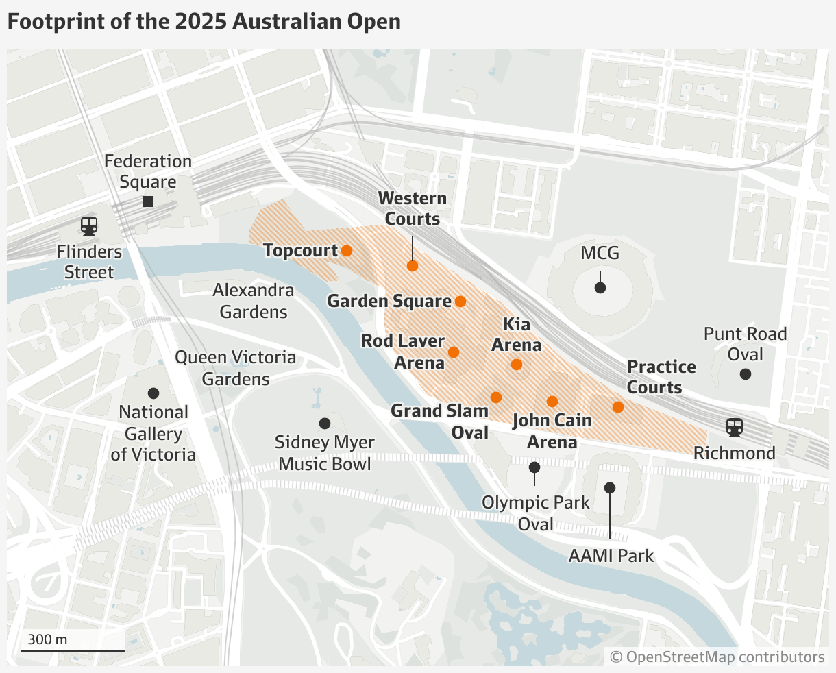 Australian Open 2025: Melbourne’s mega event can teach the Brisbane ...