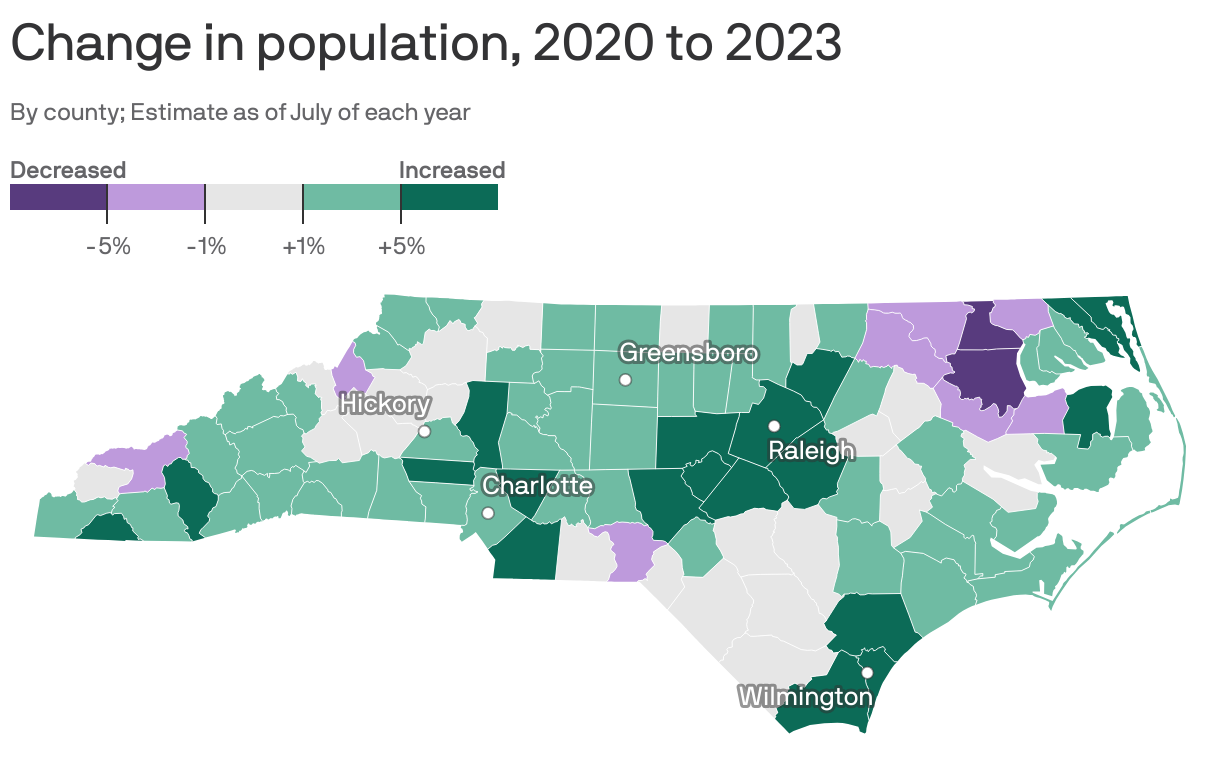 Triangle was among the 10 fastest-growing areas in the country since ...