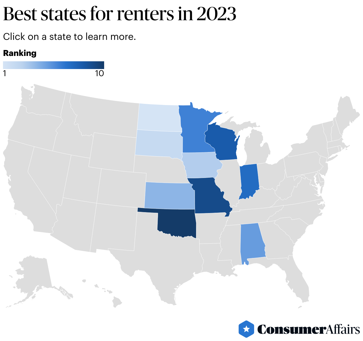 Best (and Worst) States for Renters in 2023 | ConsumerAffairs®