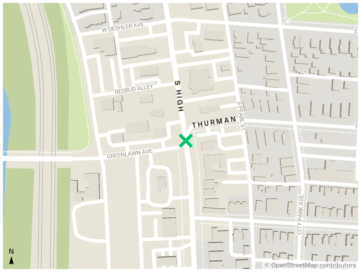 A notoriously misaligned intersection on Columbus' South Side is ...