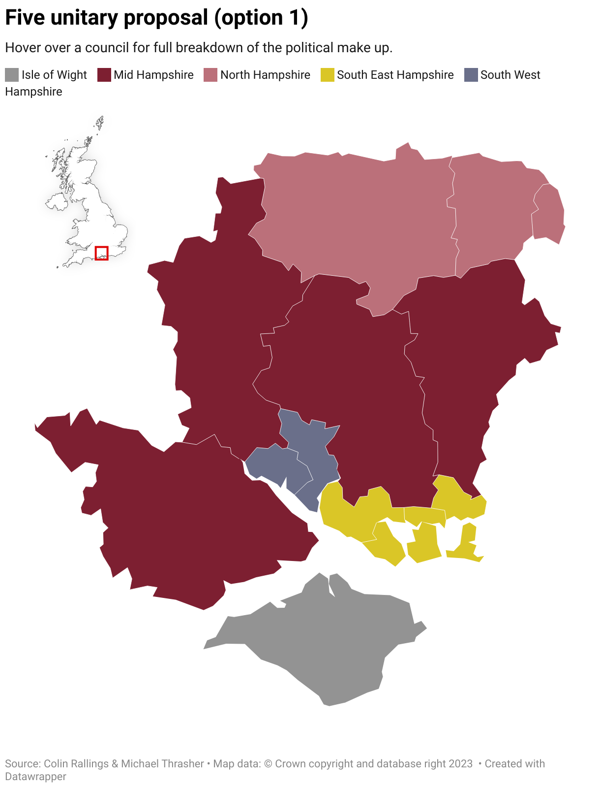 Hampshire: Seven back boundary change LGR proposal | Local Government ...