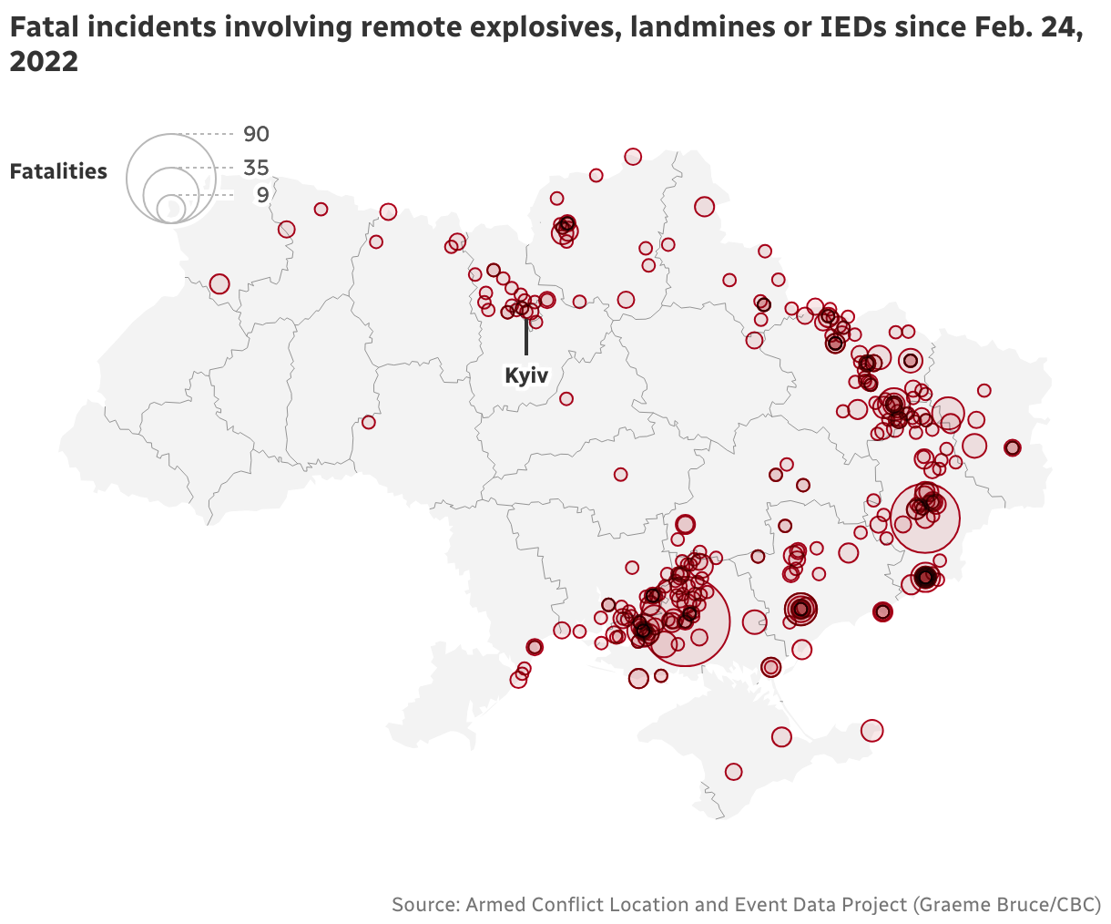 The world's largest minefield