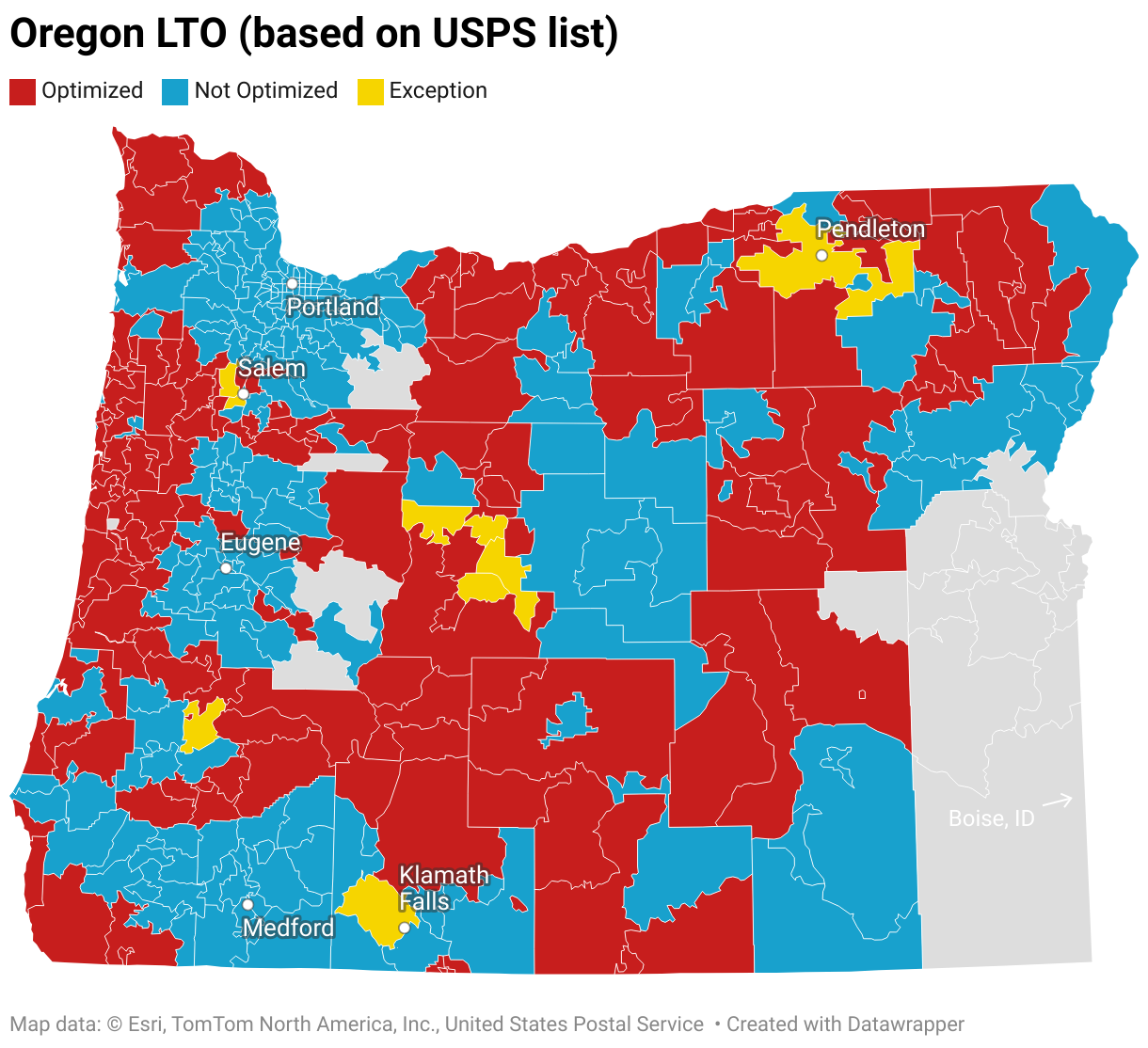 Evening collections end in Oregon and Washington: The threat to ...