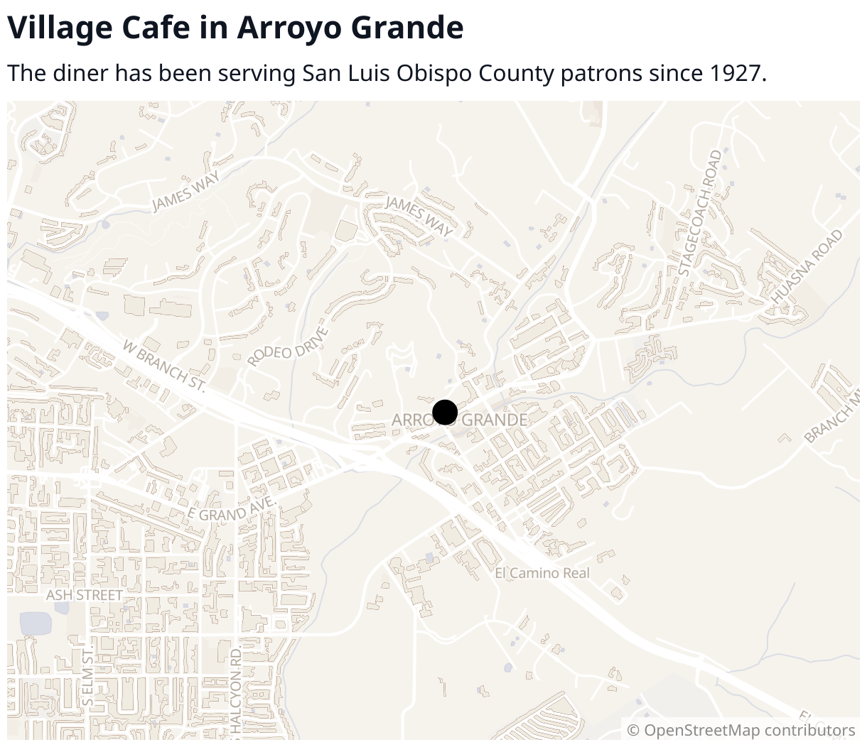 Is SLO CA diner affordable? Village Cafe menu and hours | San Luis ...