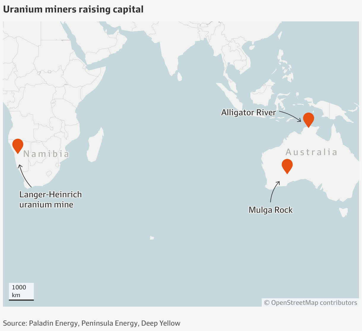 Nuclear power: Uranium explorers powered by short supply, nuclear ...