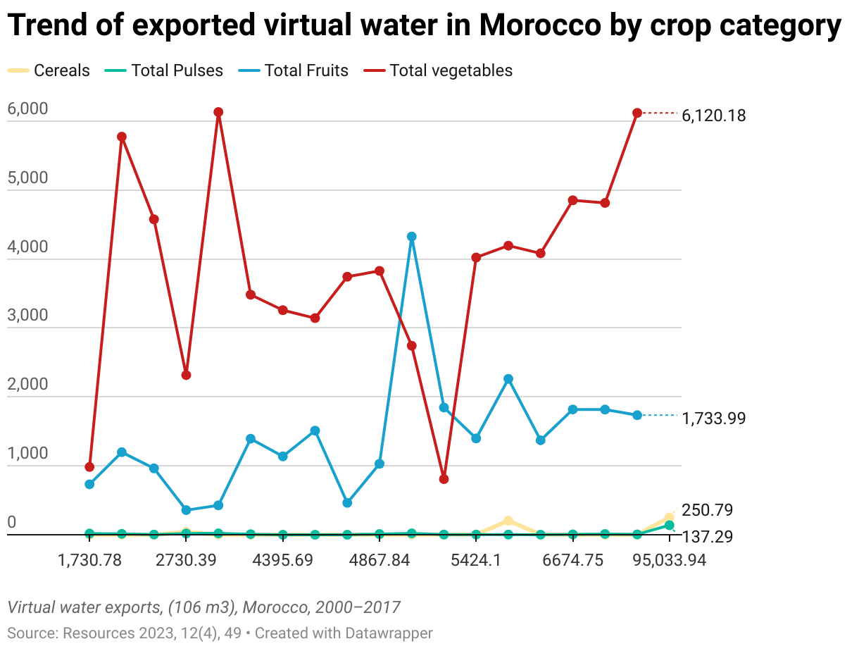 How Morocco's virtual water trade is draining the country