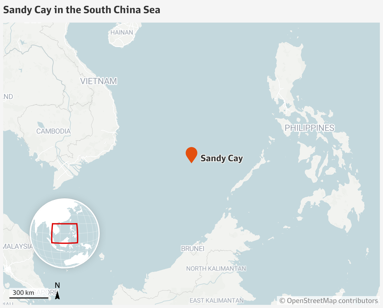 China’s military: Coast guard seizes disputed San Cay reef in the South ...