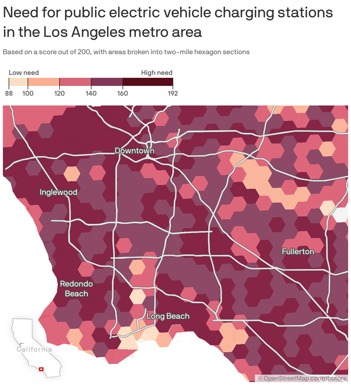 "Charging deserts" persist even in EV-crazed cities