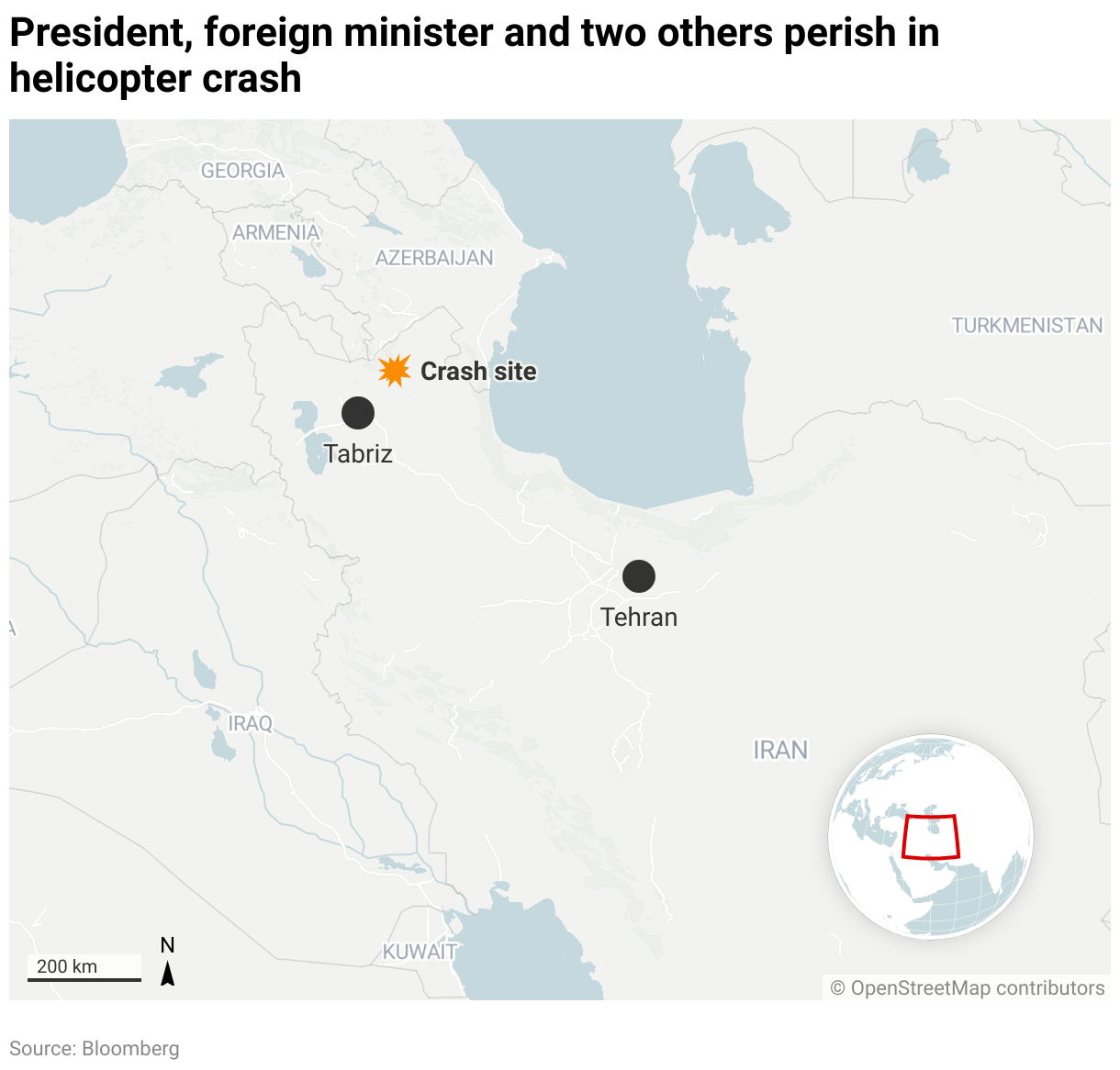 Iranian president helicopter crash: Ebrahim Raisi and Foreign Minister ...