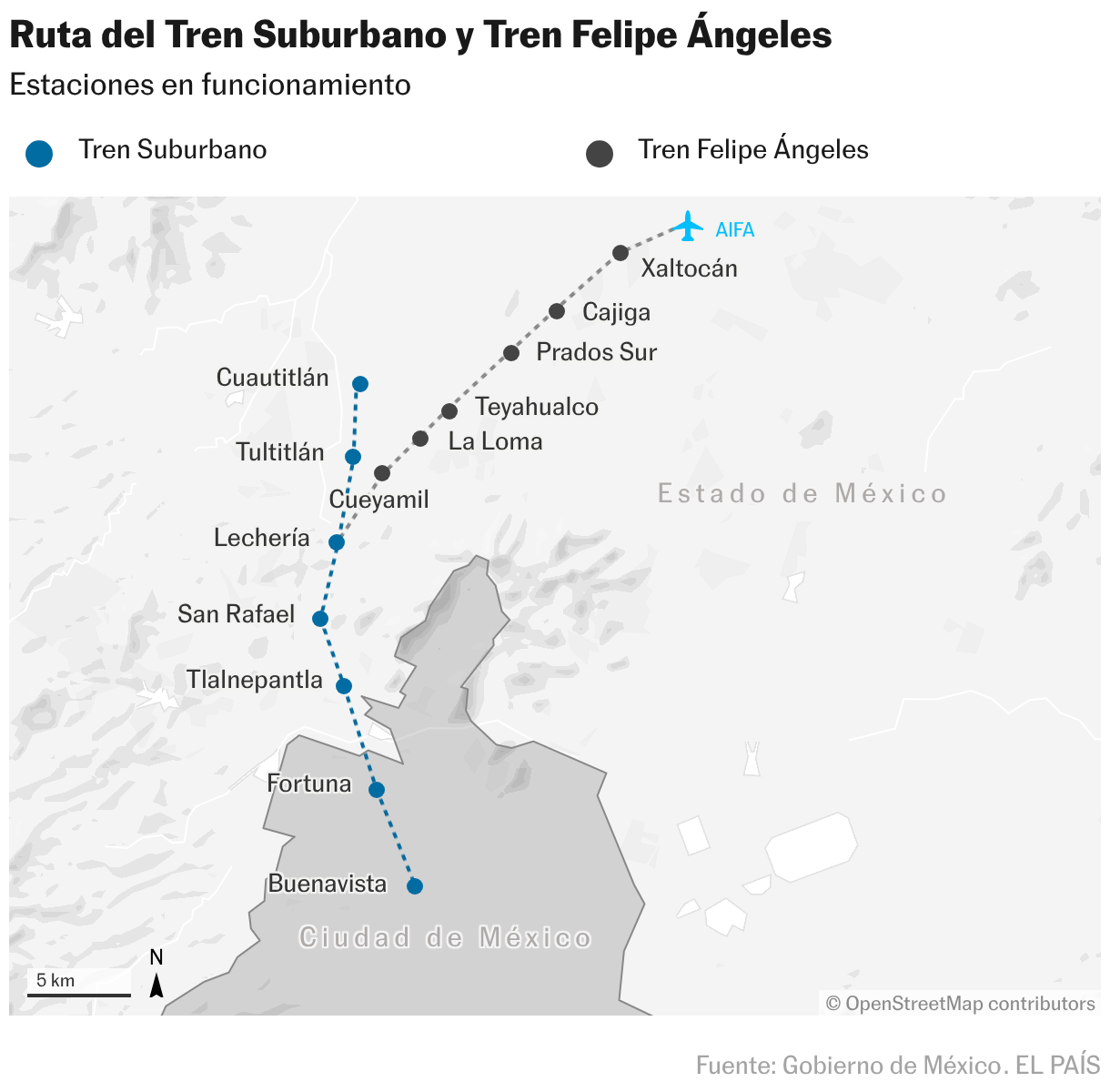 El Tren Suburbano pasa a manos del Gobierno de México | EL PAÍS México