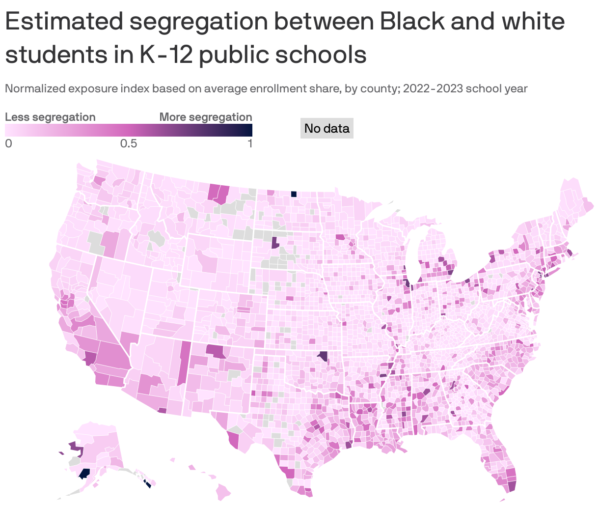 Chicago's school segregation among worst in nation - Axios Chicago