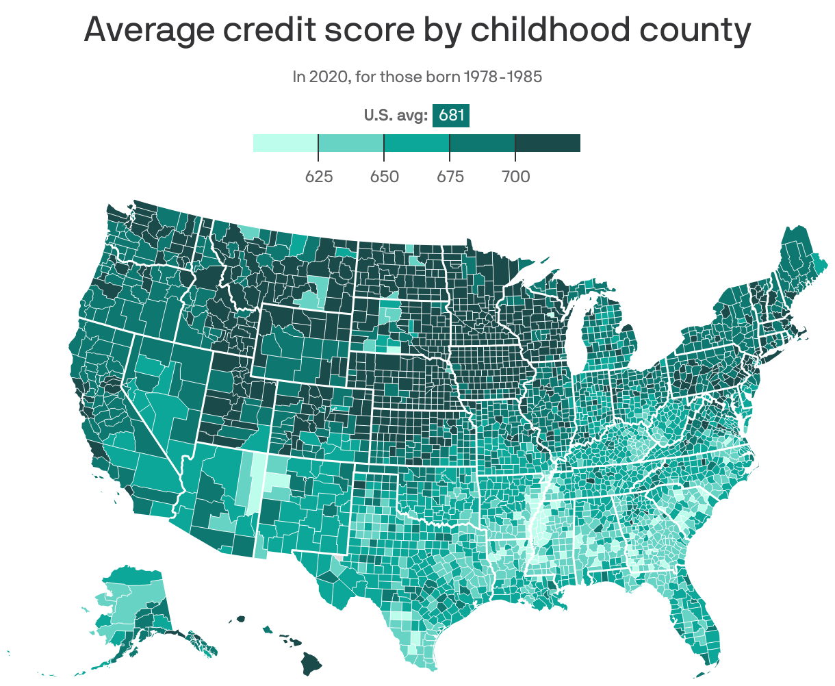 If you grew up in Utah, you probably have a good credit score - Axios ...