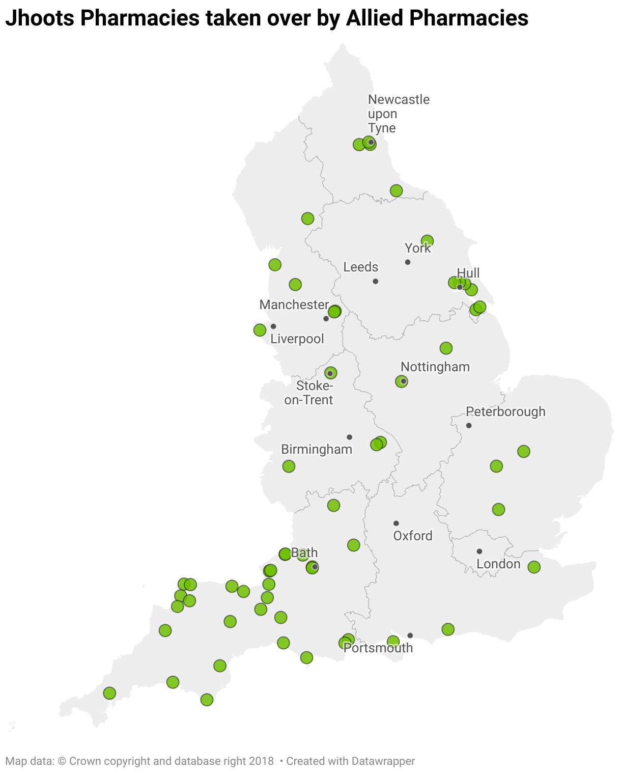 Sixty one Jhoots Pharmacies taken over by Allied Pharmacies following ...