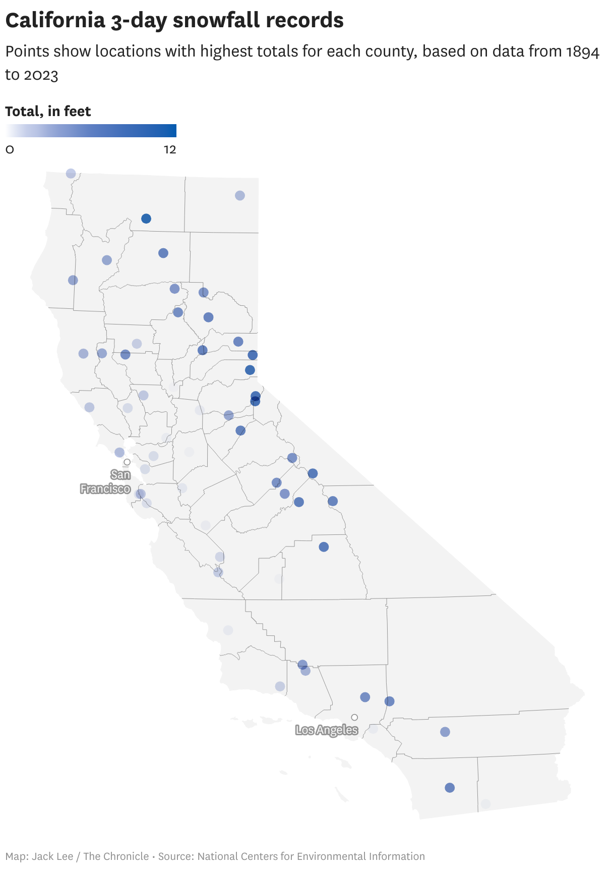 How arctic snowstorm set to bury Tahoe differs from previous storms