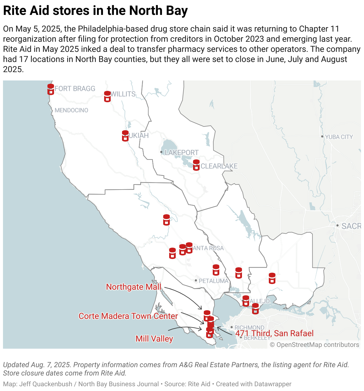 Rite Aid closes all Sonoma County pharmacies - The Petaluma Argus-Courier
