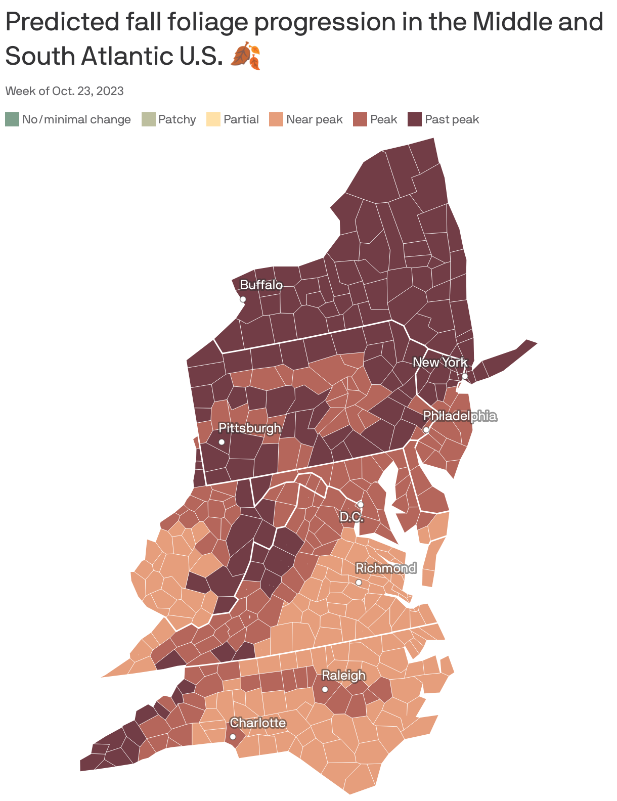 When to expect peak fall colors in Richmond - Axios Richmond
