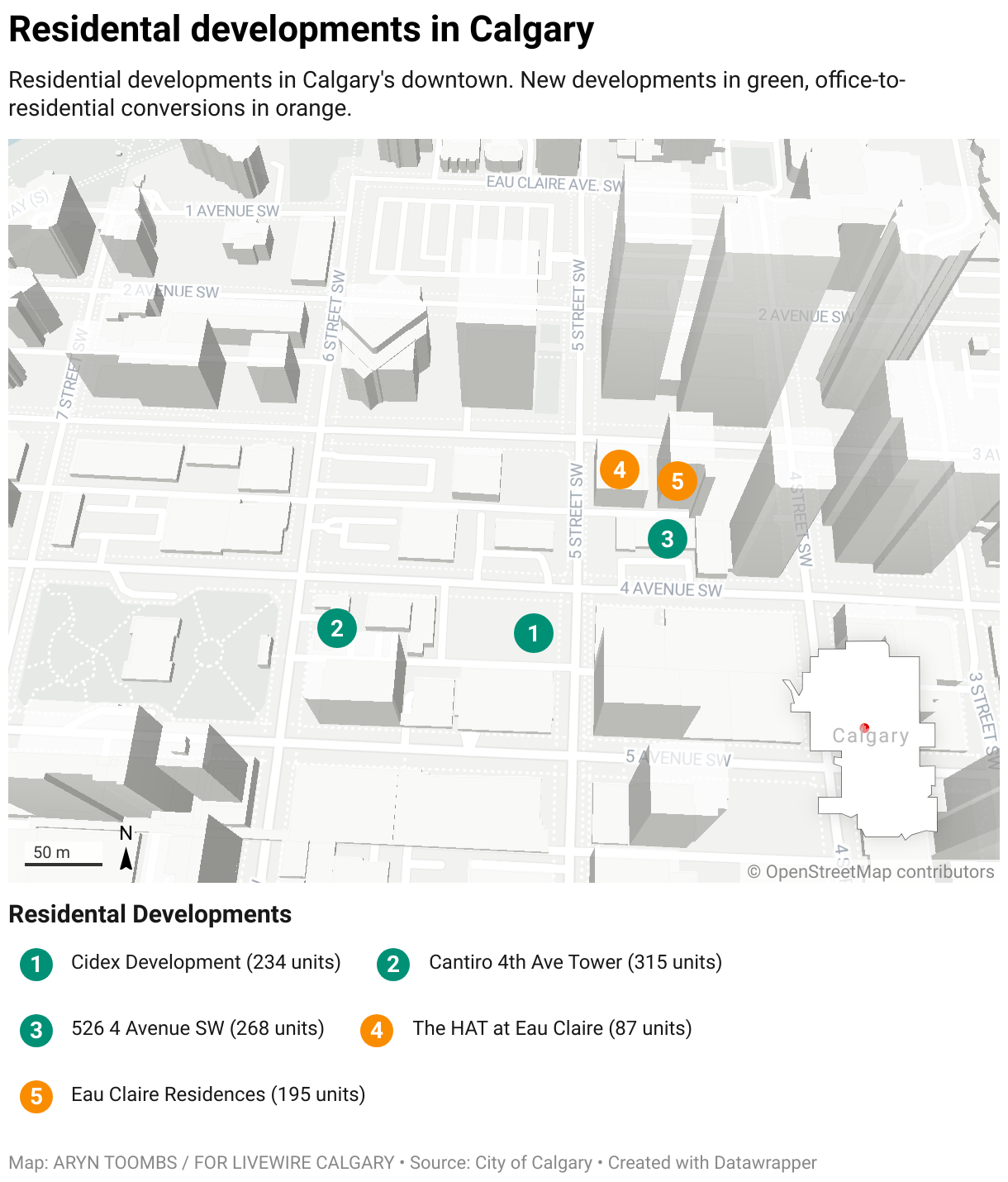 New Calgary downtown conversion project opens, more residential on the way - LiveWire Calgary