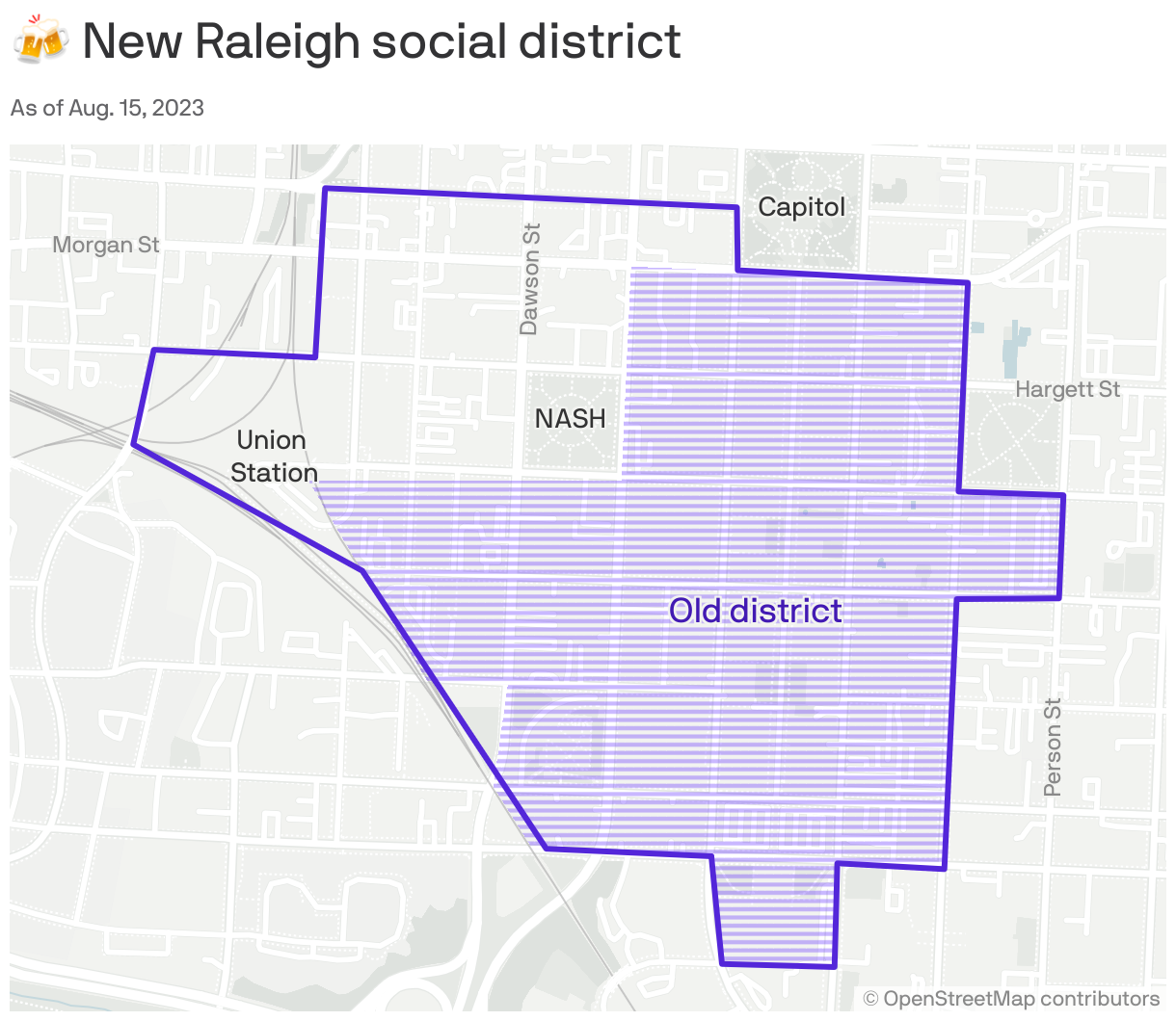 Raleigh's social district expands street drinking to the Warehouse ...