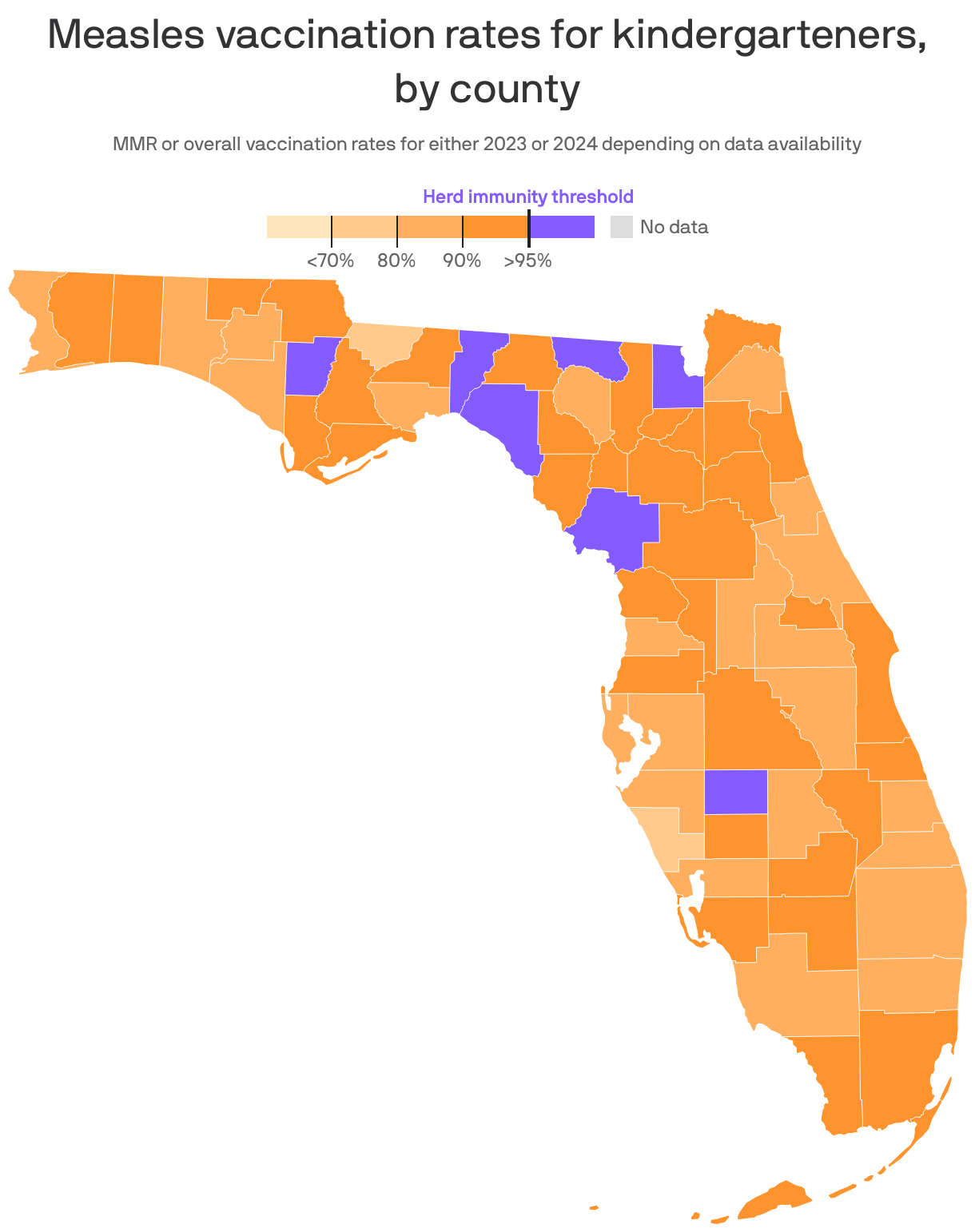 Tampa Bay's measles vaccinations fall short - Axios Tampa Bay