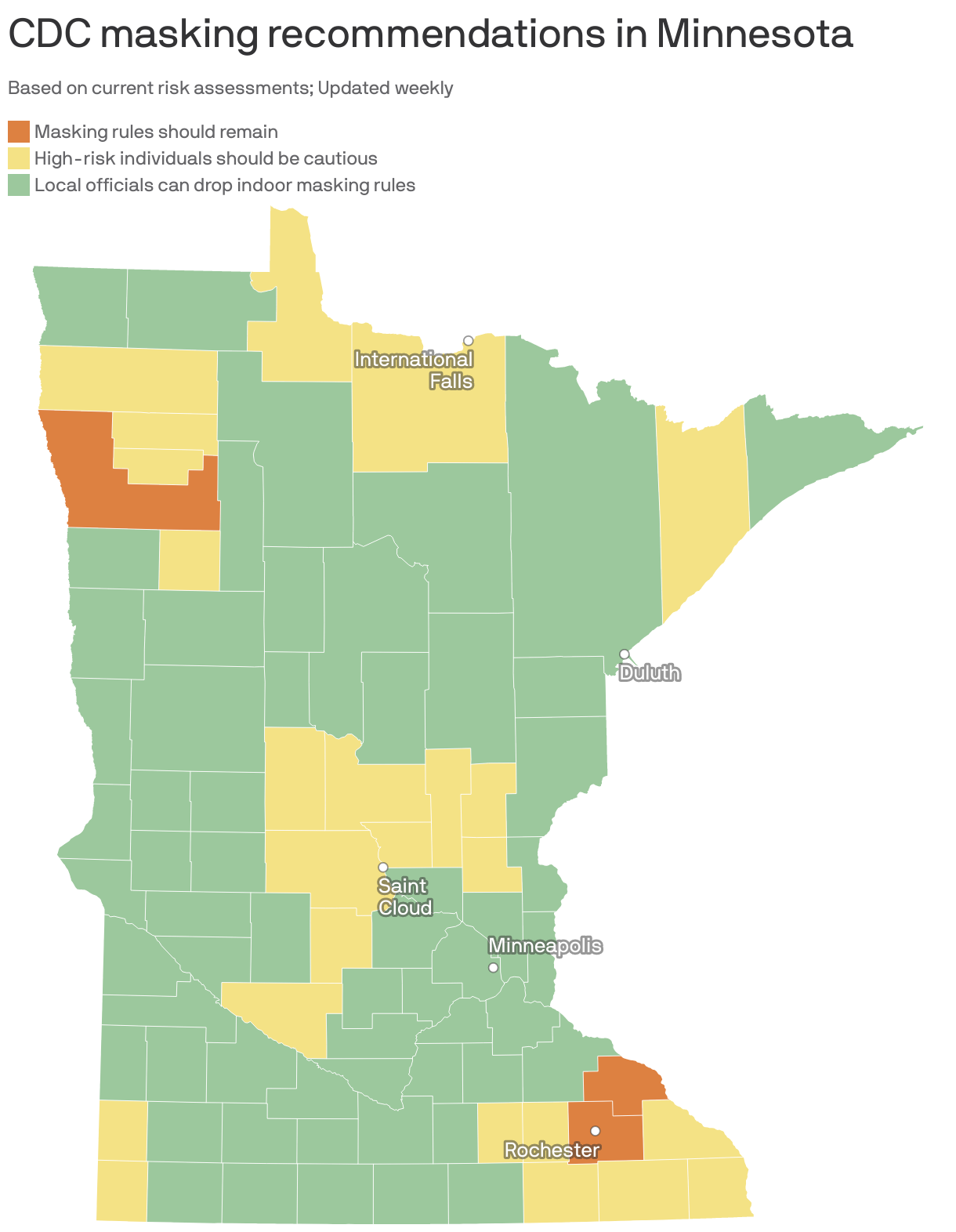 Minnesota COVID mask guidance, mapped - Axios Twin Cities