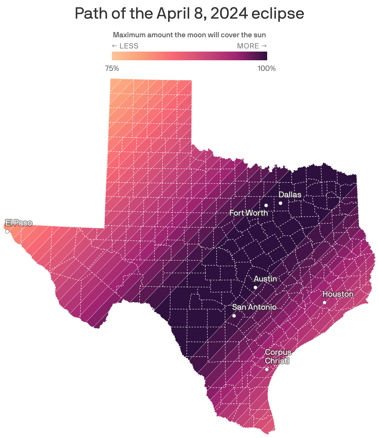 One map to go: Our path of totality - Axios Dallas