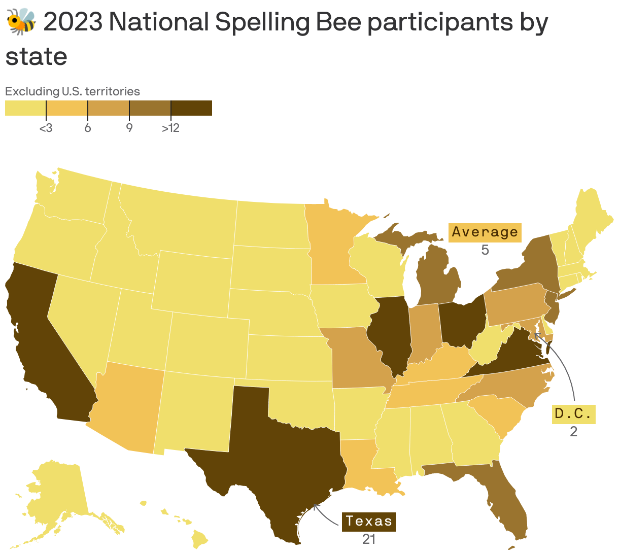 Virginia had 12 contestants in the National Spelling Bee - Axios Richmond