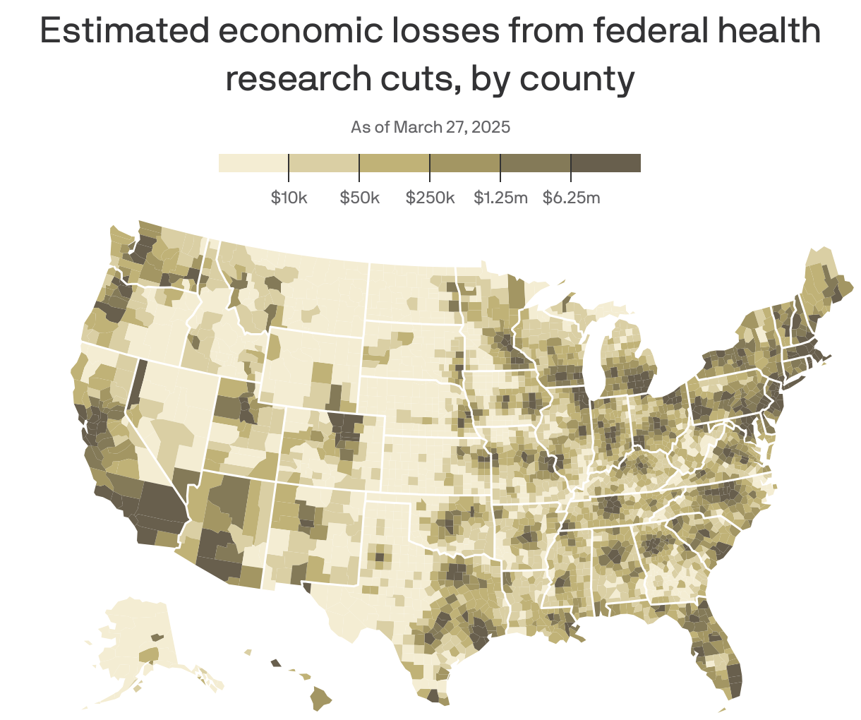 A closer look at the nationwide impact of NIH cuts