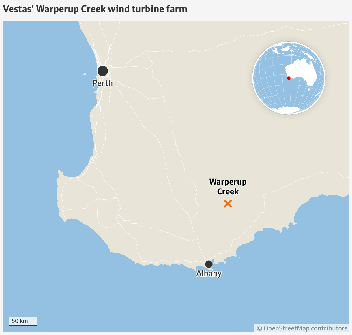 Future Western Australian wind farms facing transmission bottleneck ...